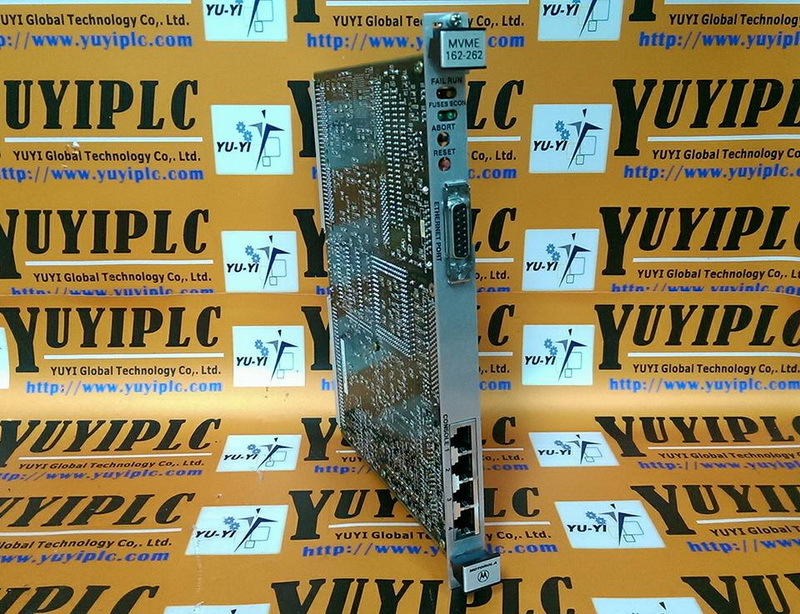 MOTOROLA MVME 162-262 W/ 01-W3059F 02A VME BOARD - PLC DCS SERVO Control MOTOR POWER SUPPLY IPC ...